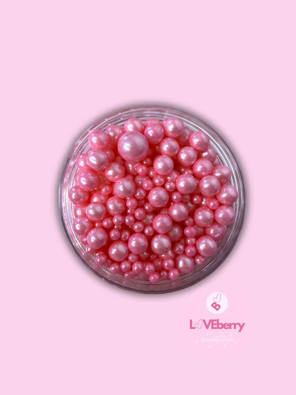 Sprinkles Candy Pink - loveberry ♥ – Huckleberry Pastry